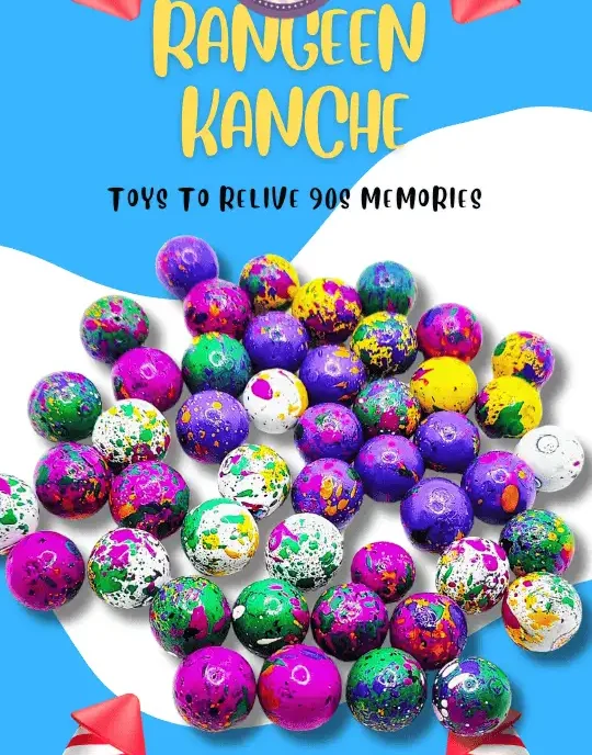 Colorful Glass Marbles Toy – 90s Kids Game - Candywala store!